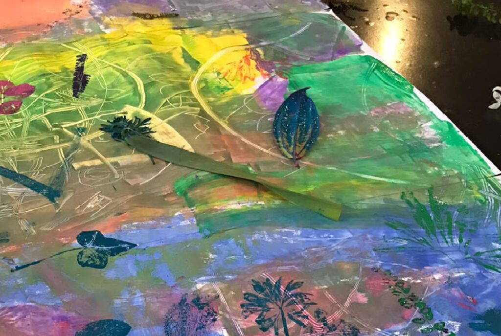 nature printing | Cambo Gardens